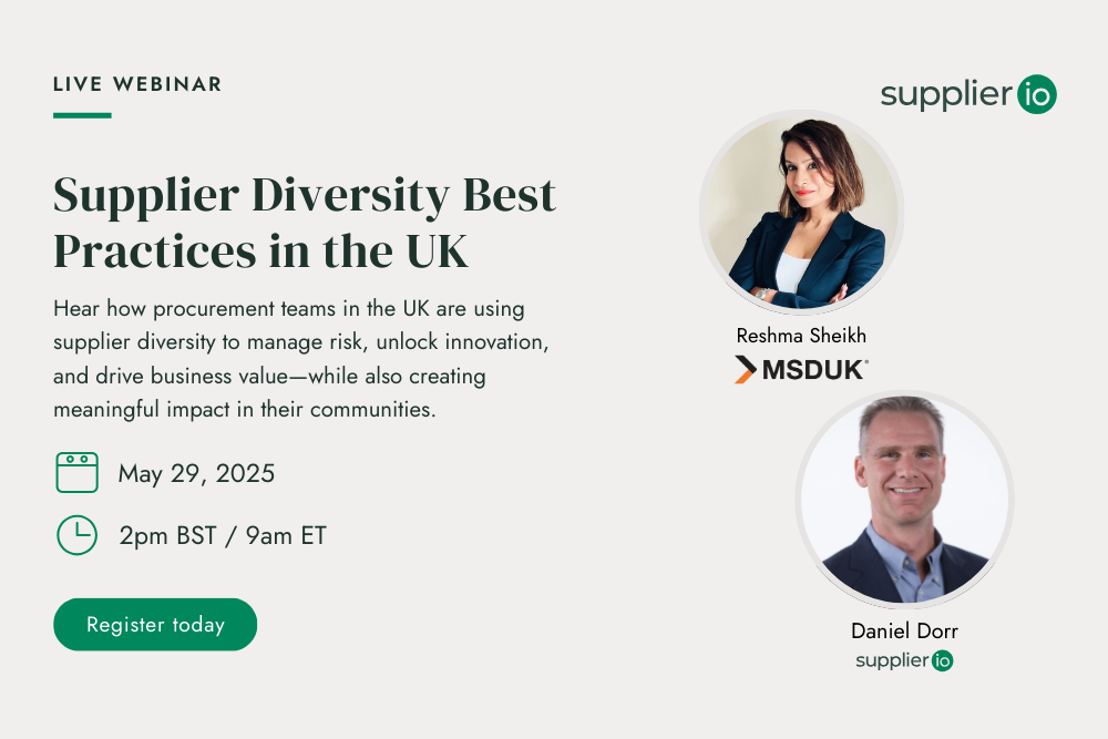 Supplier Diversity Best Practices in the United Kingdom